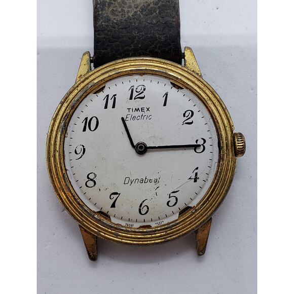 Timex | Accessories | Timex Electric Mens Watch Large White Face With ...